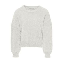 KIDS Only Rundhalspullover »KOGNEWPIUMO L/S PULLOVER KNT NOOS« Cloud Dancer 134/140 134/140 Rundhalspullover von KIDS Only für Mädchen