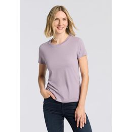 BOSS Orange T-Shirt »Esogo Premium Damenmode« mit Rundhals, Strassapplikation Light/Pastel Purple 534 M (38) M (38) Kurzarmshirt von BOSS Orange...