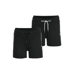 H.I.S. H.I.S Shorts »Essentials Shorts im Doppelpack« Elastischer Bund mit Kordelzug im 2er-Pack für bequemen Sitz schwarz, schwarz 40 - N-Gr N-Gr 40...