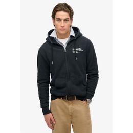 Superdry Kapuzensweatjacke »CORE LOGO CITY ZIPHOOD« Black XXL XXL Hoodie mit Zipper von Superdry