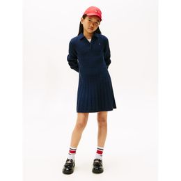Tommy Hilfiger Strickkleid »CABLE SWEATER DRESS« Ohne Tasche Kinder bis 16 Jahre Dark Night Navy 3 (98) - N-Gr N-Gr 3 (98) Kleid von Tommy Hilfiger...