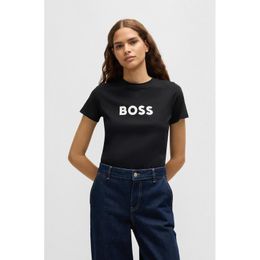 BOSS Orange Damen BOSS Orange T-Shirt &raquo;C_Elogo_5&laquo; mit BOSS-Schriftzug schwarz XL (42)