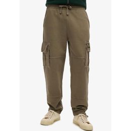 Superdry Sweathose »CONTRAST STITCH CARGO JOGGER« Washed Morel Brown XXL - N-Gr N-Gr XXL Bequemer Jogger von Superdry