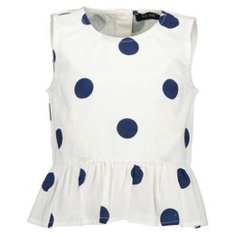 Blue Seven Klassische Bluse »Bluse« 1 Stk. tlg. 564 - WHITE 104 104 Gepunktete Bluse für Mädchen