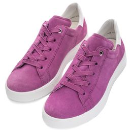 Ara Sneaker »ROM«, Schnürschuh, Retro Sneaker, Komfortschuh in Bequemweite G (= weit) orchidee-weiß 2,5 2,5 Schnürer mit weich gepolstertem Schaftrand