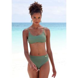 Lascana Bustier-Bikini-Top »Lolo« in sportlichem Design oliv 40 - Cup C/D Cup C/D 40 Modische Farben
