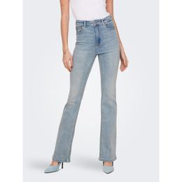 Only Bootcut-Jeans »ONLMILA HW FLARED DNM BJ837 NOOS« Light Blue Denim 25 - Länge 32 Länge 32 25 Jeans von Only