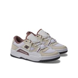 DC Shoes Sneaker »Construct« White/Grapeade 7(38) 7(38) Obermaterial aus Leder, Nubukleder oder Wildleder