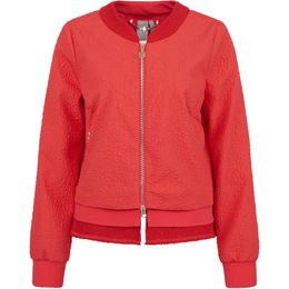 Sportalm KITZBÜHEL Blouson mit Lagen-Look im Saum Strawberry Red 36 36 Blouson mit Lagenlook am Saum von Sportalm Kitzbühel