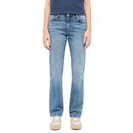 Mustang Straight-Jeans »Damen Style Crosby Relaxed Straight« 412 mittelblau 26 - Länge 30 Länge 30 26 Leicht elastische Baumwolle