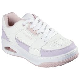 Skechers Sneaker »UNO COURT-COURTED STYLE«, Skater Schuh, Retro Sneaker mit Memory Foam weiß-lavendel 40 40 Skechers Sneaker in toller Farbkombination