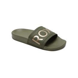 Roxy Sandale »Slippy Ii« Army Green 6(36) 6(36) Obermaterial: Nylongefüttertes...