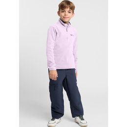 Jack Wolfskin Stehkragenpullover &raquo;TAUNUS HALFZIP K&laquo; pale-lavendar 152 152 Weicher und warmer Fleece-Pullover