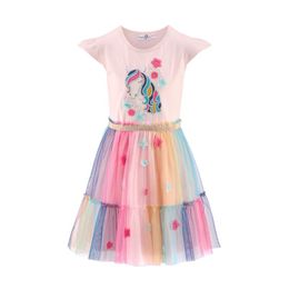happy girls Midikleid rose 116 - N-Gr N-Gr 116 Süßes Kleid von happy girls mit vielen tollen Details