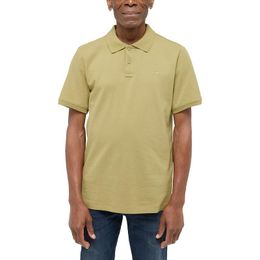 Mustang Kurzarmshirt »Herren Style Palco« khaki S S Klassisch geschnittenes Polo-Shirt