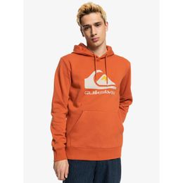 Quiksilver Hoodie &raquo;Big Logo&laquo; Cinnamon S S Stoff: Baumwoll-Polyester-Mischgewebe [280...