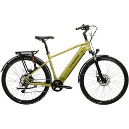 KROSS &raquo;E-Trekkingbike Herren Trans Hybrid 1.0 28" gr&uuml;n 8 G&auml;nge&laquo; 8 Gang Shimano ACERA M3020 Schaltwerk Kettenschaltung Heckmotor 250 W gr&uuml;n+gr&uuml;n