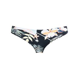 Roxy Bikini-Hose »Printed Beach Classics« Anthracite Praslin S S - US-Größen US-Größen S Stoff: Weicher, widerstandsfähiger...