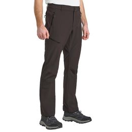 Jack Wolfskin Softshellhose »HOLDSTEIG PANTS M« peat 56 - Normalgrößen Normalgrößen 56 2 Hüfttschen, Rückentasche, Beintasche