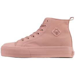 Kappa Sneaker - mit angesagter Plateau-Sohle dark rosé 40 40 Canvas Sneaker von Kappa mit Plateau Sohle