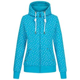 ANKERGLUT Kapuzensweatshirt »ANCHORAGE Women« in lässigem Oversized-Schnitt blau 40 (M) 40 (M) Mit durchgehendem Reißverschluss und großer...