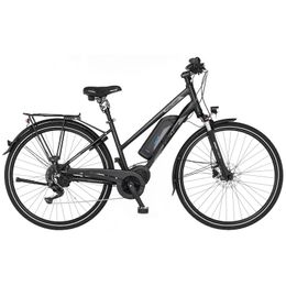 FISCHER BIKE FISCHER FAHRRAD »VIATOR ETD 1861« 10 Gang Shimano Deore Schaltwerk Nabenschaltung Mittelmotor 250 W mit Faltschloss, Pedelec, Elektrofahrrad für...