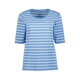 Blue Seven T-Shirt »T-Shirt« 1 Stk. tlg. 557 - ROYAL 48 48 Damen T-Shirt im coolen Streifen-Design
