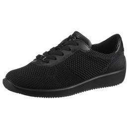 Ara Sneaker »LISSABON«, Freizeitschuh, Schnürschuh in Bequemweite G (= weit) schwarz 4 (37) 4 (37) Sneaker aus der Fusion4-Kollektion