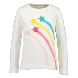 Blue Seven Langarmshirt »Mädchen Langarmshirt« 1 Stk. tlg. 010 - OFFWHITE 128 128 Mädchen Langarmshirt mit niedlichem Regenbogen