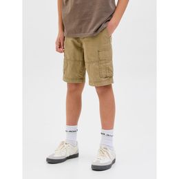 Jack & Jones JACK & JONES JUNIOR Cargoshorts »JPSTCOLE JJMATEO CARGO SHORT JNR« Elmwood 140 - N-Gr N-Gr 140 Lässige Cargo Shorts von Jack & Jones Junior für Jungen