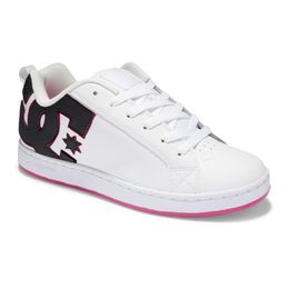 DC Shoes Sneaker »Court Graffik« Black/White/Crazy Pink 5,5(36,5) 5,5(36,5) Nubukleder- und/oder Lederobermaterial...