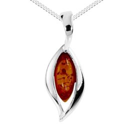 OSTSEE-SCHMUCK Kette mit Anh&auml;nger &raquo;Kette mit Anh&auml;nger Sabrina&laquo; 42cm Sch&ouml;ner Anh&auml;nger f&uuml;r die moderne Frau