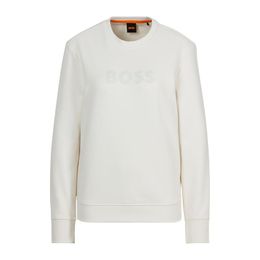 BOSS Orange Sweatshirt &raquo;C_Elaboss_6&laquo;, mit Rundhalsausschnitt Open White 118 XL XL Sweater von BOSS Orange Womenswear