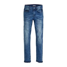 s.Oliver JUNIOR Regular-fit-Jeans mit authentischer Waschung blue 170 - N-Gr N-Gr 170 5-Pocket-Jeans von s.Oliver