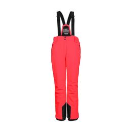 Killtec Damen Skihose &raquo;KSW 249 WMN SKI PNTS&laquo; Wasser- und winddicht, abnehmbare Tr&auml;ger, verstellbare Taille orange 42, Normalgr&ouml;&szlig;en