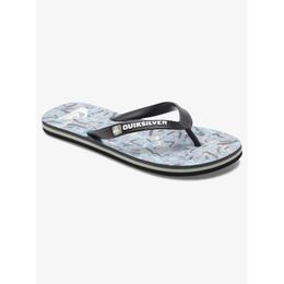 Quiksilver Sandale »Molokai Art Gregg Kaplan« Blue 6 11 (44) 11 (44) Gurt: Flexibles 3-Punkt-Gurtband aus...