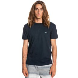 Quiksilver T-Shirt »Essentials« Navy Blazer L L Stoff: Reiner BaumwollStoff [190 g / m2]