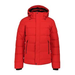 Icepeak Steppjacke »BIXBY« 1 Stk. tlg. mit Kapuze mit kontrastfarbenem Markenpatch am Oberarm coral-red 48 48 H Steppjacke BIXBY von Icepeak