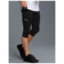TRIGEMA Jerseyhose »Kurze Sportleggings mit Seitentasche« schwarz S - US-Größen US-Größen S Eingrifftasche und aufgesetzte Beintasche