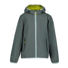 Icepeak Funktionsjacke »KALAMAZOO« 1 Stk. tlg. mit Kapuze DARK OLIVE 1 128 128 Wasserabweisend und windabweisend: Perfekt für wechselhaftes Wetter