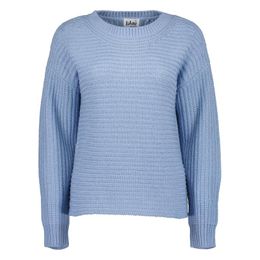 Blue Seven Strickpullover »Strickpullover« 1 Stk. tlg. 518 - MITTELBLAU 36 36 Unifarbener Pullover für Damen