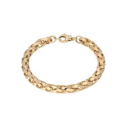 Firetti Armkette »Schmuck Geschenk Gold 585 Armschmuck Armband Goldarmband Zopfkette« gelbgoldfarben 19 Klassischer Armschmuck im Zopfkettendesign