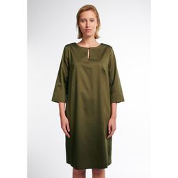 Eterna A-Linien-Kleid »LOOSE FIT« olive 42 - Normalgrößen Normalgrößen 42 Ohne Kragen