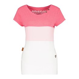 ALIFE & KICKIN T-Shirt &raquo;Damen CoraAK&laquo; flamingo XS XS Unser Allroundtalent - Zuckers&uuml;&szlig;es kurzarm Damenshirt CoraAK von alife and kickin