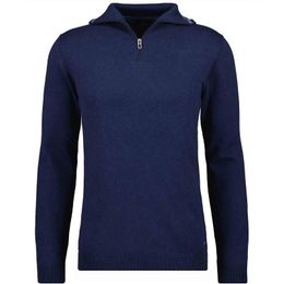 Ragman Rundhalspullover Marineblau 54 54 Feinste Baumwollmischung mit Kaschmir