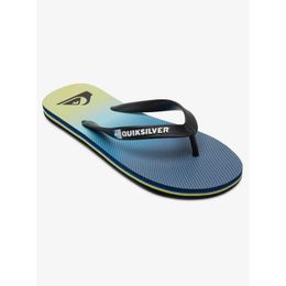 Quiksilver Sandale »Molokai« Black/Blue/Blue 9(42) 9(42) Gurt: Flexibles 3-Punkt-Gurtband aus...
