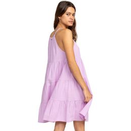 Roxy Minikleid »Cool Again« Crocus Petal XS - US-Größen US-Größen XS Material: Mittelschweres Slub-Mischgewebe...