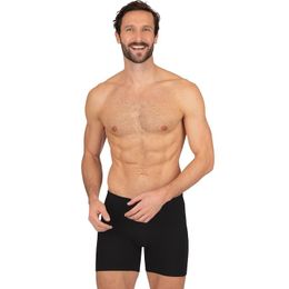 TRIGEMA Boxer »Herren Pant in bequemer Stretch-Qualität« 1 Stk. tlg. schwarz XL XL 95 % Baumwolle, Ringgarn supergekämmt, 5 % Elastan