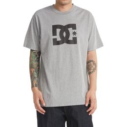 DC Shoes T-Shirt »DC Star« Heather Grey XXL XXL Stoff: Baumwoll-Jersey