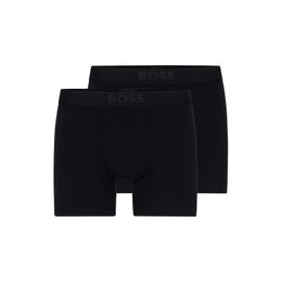 BOSS Boxer »BoxerBr 2P UltraSoft« Packung, 2er Pack, 2 Stk. tlg., mit tonalem Logo-Elastikbund Black XXL XXL 2er Pack Boxer Brief von BOSS Black...